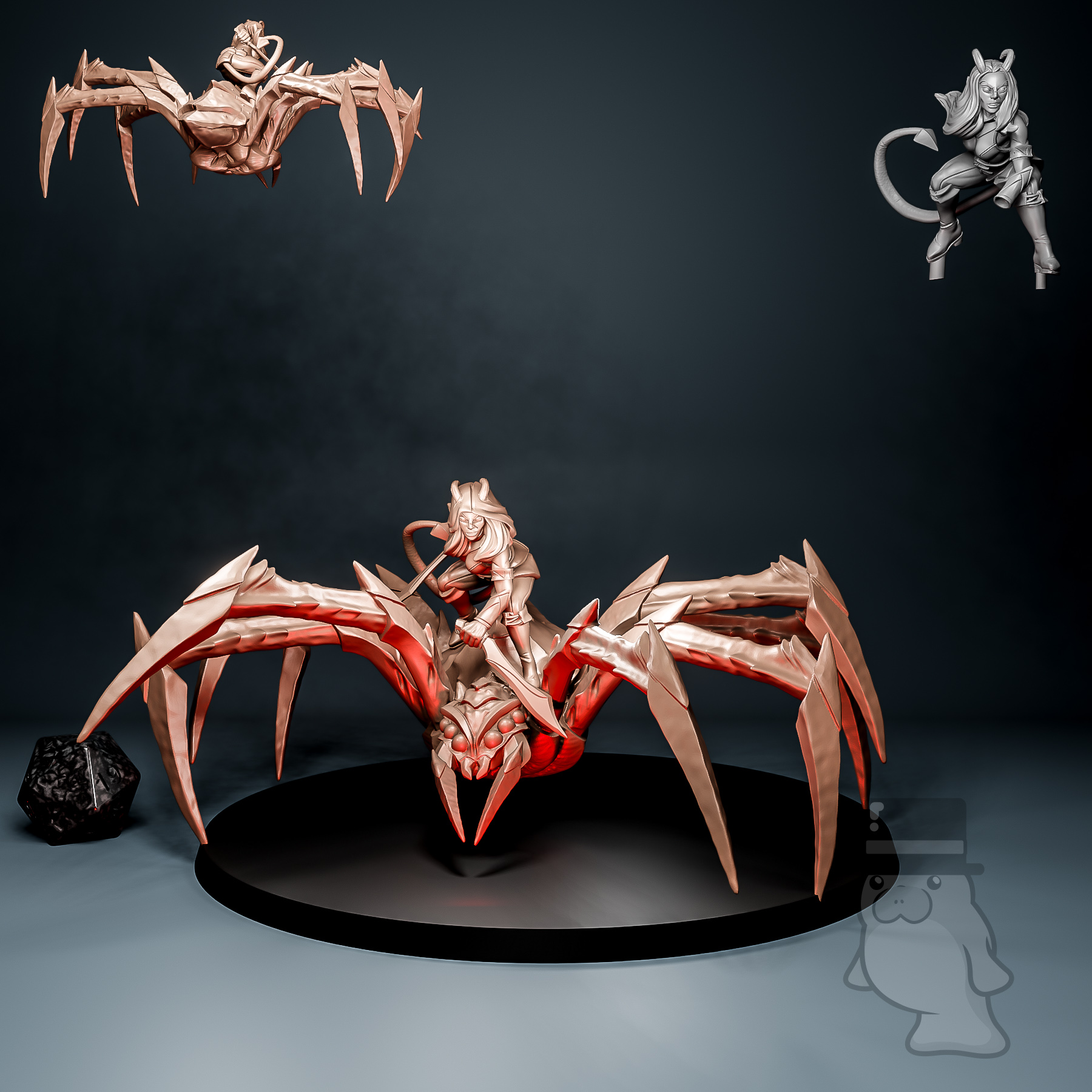 Spider Rider A - Blood Demons - Francesca Musumeci :: Mini Manatee New Zealand